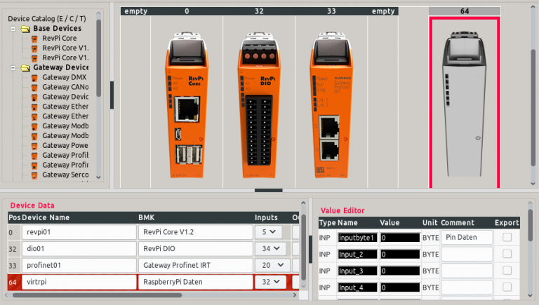 GPIO from a RaspberryPi to RevolutionPi – RevPiModIO